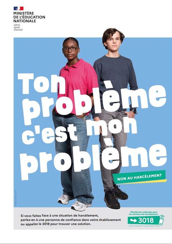 Journée nationale de lutte contre le harcèlement scolaire - Collège Pierre Brossolette